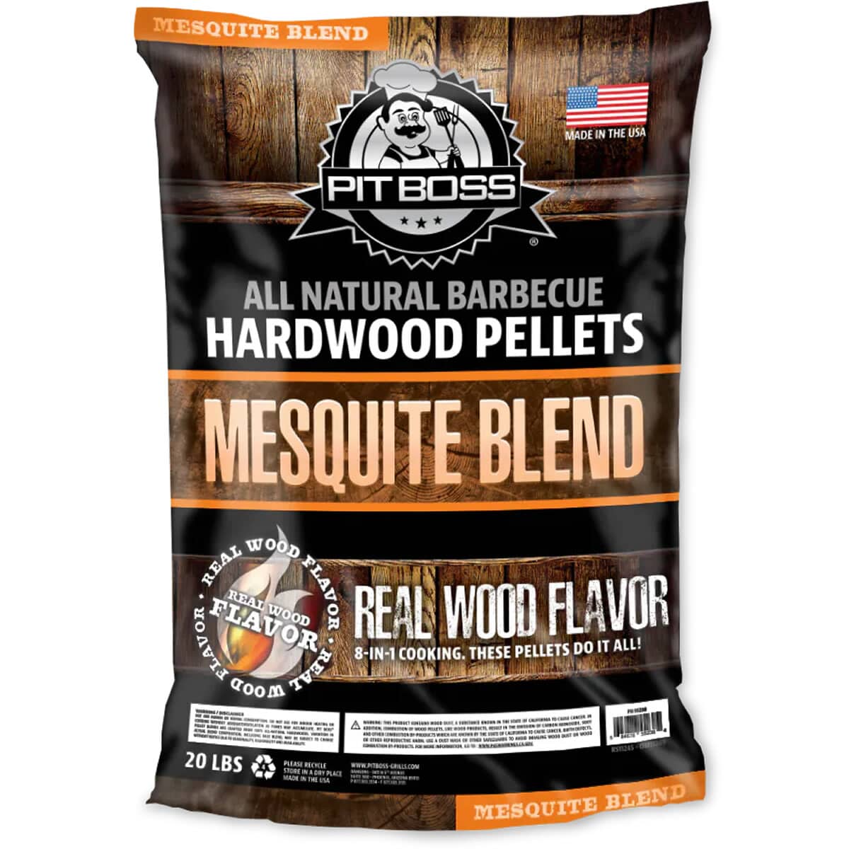 Pit Boss All Natural Wood Pellets 9kg - Mesquite (55238) - BBQ World