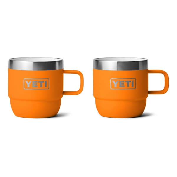 Yeti 6 Oz Espresso Cups 2 Pack King Crab Orange (7000002504) - BBQ World