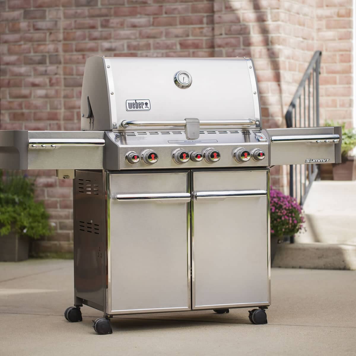 Weber® Summit® S-470 GBS™ Stainless Steel Gas BBQ (7170074) - BBQ World