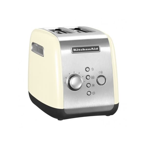 KitchenAid 2 Slot Toaster Almond Cream - (5KMT221BAC) - eCookshop