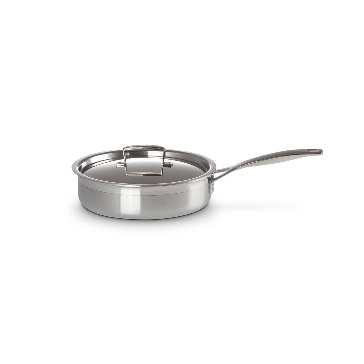Le Creuset Classic 3 ply Stainless Steel 24cm Saute pan with lid