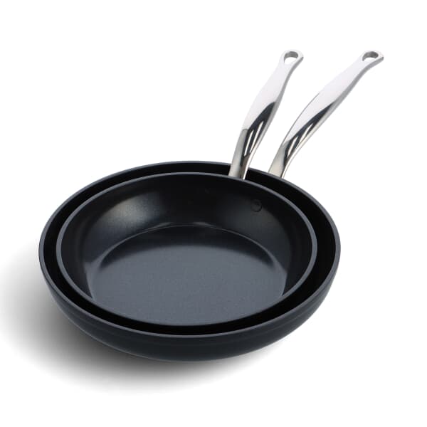 GreenPan Barcelona Pro 2 Piece Fry Pan Set - (CC005336) - eCookshop