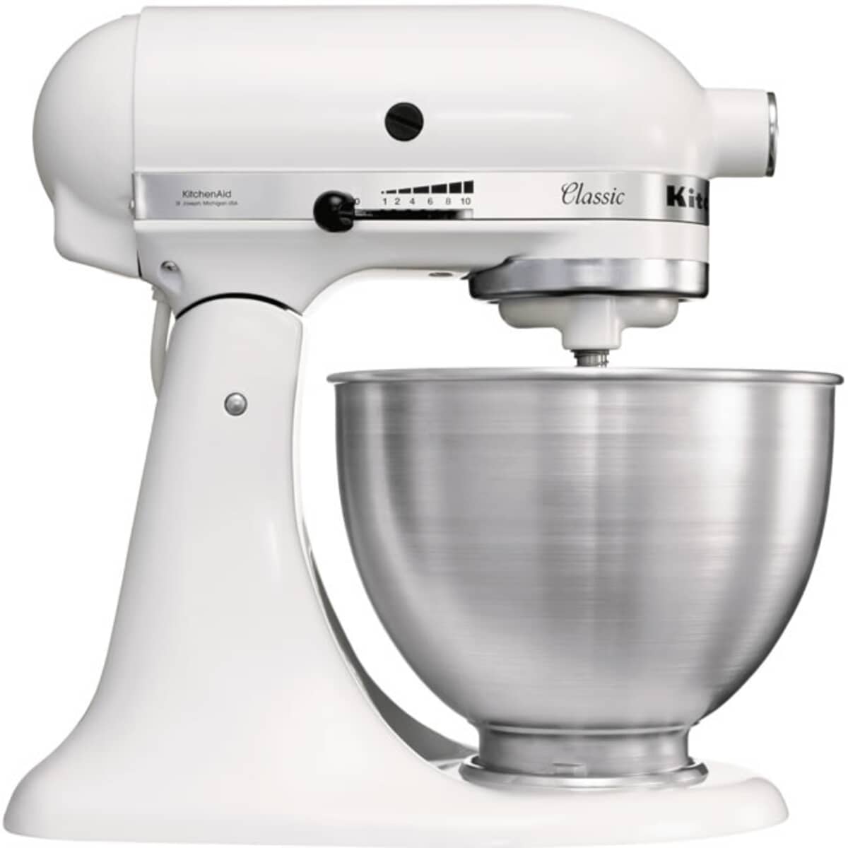 KitchenAid Classic Mixer White - (K45SS) - eCookshop