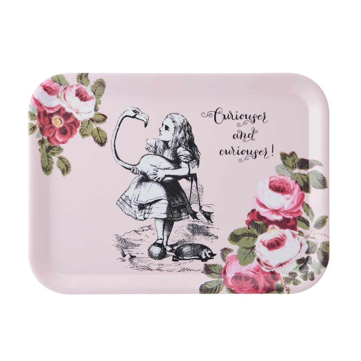 V&A Alice In Wonderland Large Rectangle Tray - (MKALTRAYLRG) - eCookshop