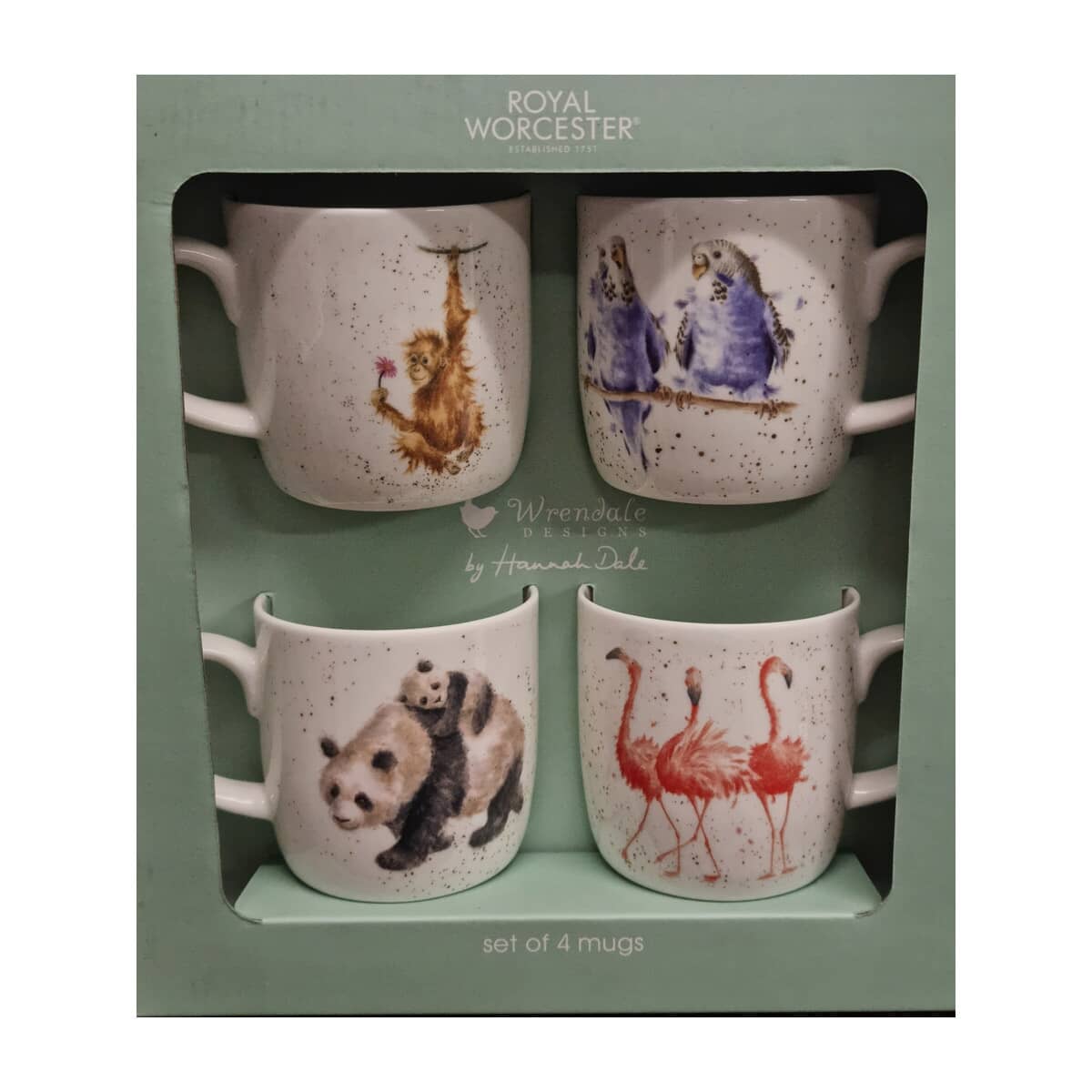 Wrendale Animal Mug Gift Set - (MMAA3969-XG) - eCookshop