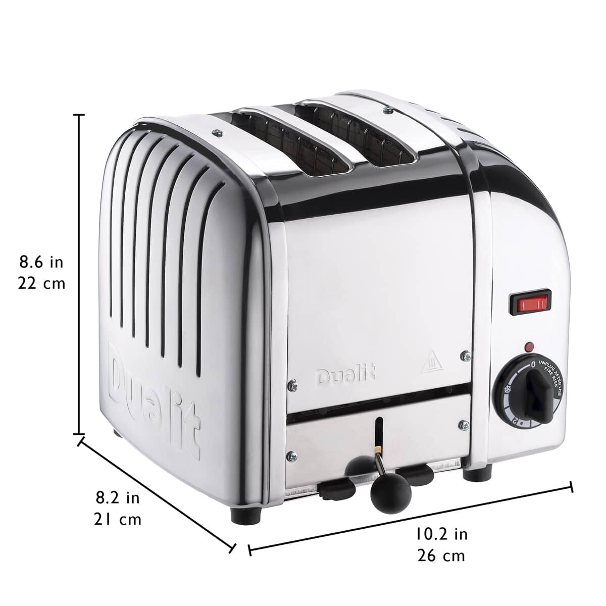 Classic Vario 2 Slot Toaster Polished 20245 - (20245) - eCookshop