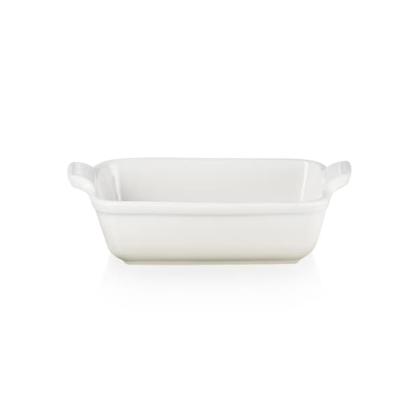 Le Creuset 19cm Deep Rectangular Baking Dish Meringue - (71102197160001 ...