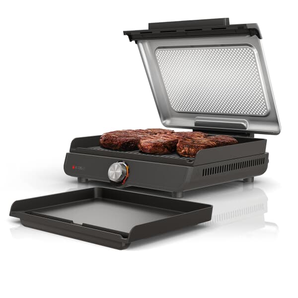 Ninja Sizzle Indoor Grill & Flat Plate - (GR101UK) - eCookshop