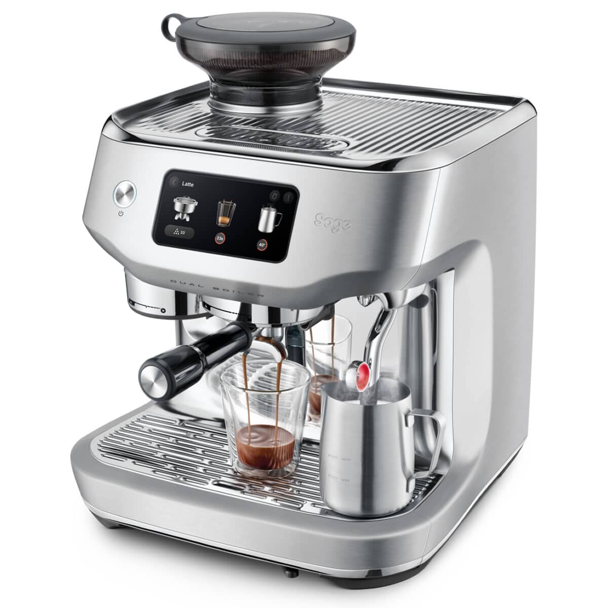 Sage the Oracle Dual Boiler Coffee Machine Stainless Steel ...