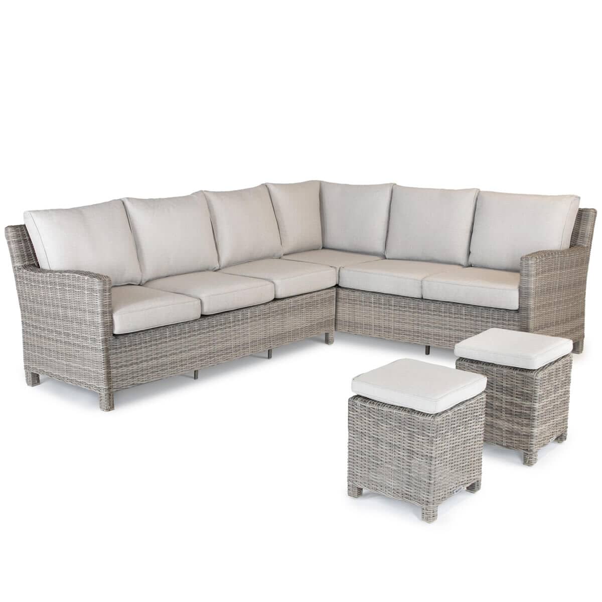 Kettler Palma Signature Corner Sofa Set LH without Table Oyster ...