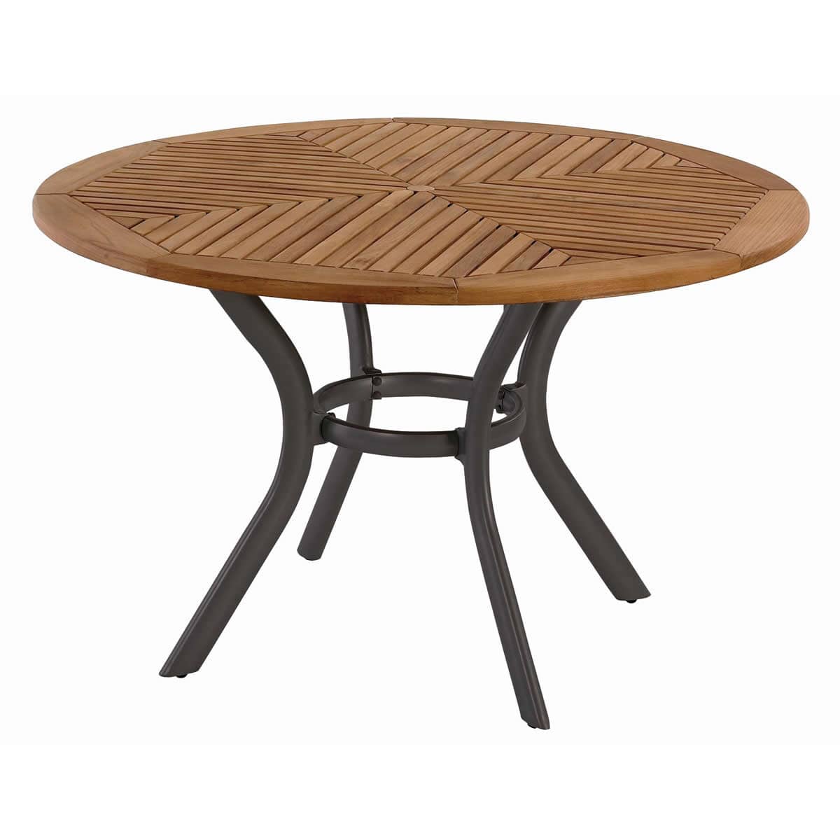 Hartman 150cm Round FSC Teak Top Table (53078000C) - Garden Furniture World