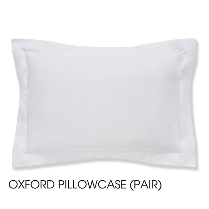 Bianca Cotton Soft Bianca 400 TC Cotton Sateen White - JustLinen