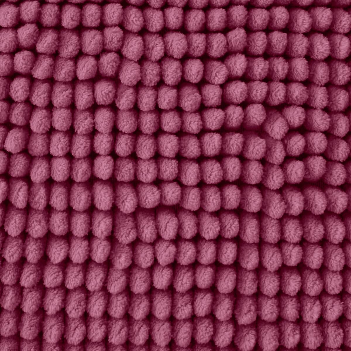Catherine Lansfield Bobble Bath Mat Raspberry - JustLinen
